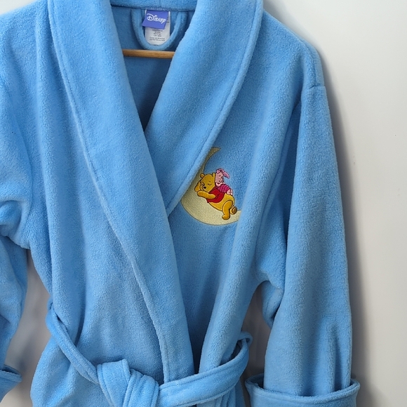 Disney | Pajamas | Disney Blue Robe With Winnie The Pooh And Piglet ...